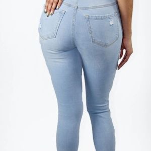 Blue Age | Jeans | Snow Denim Distressed Skinny Jeans | Poshmark